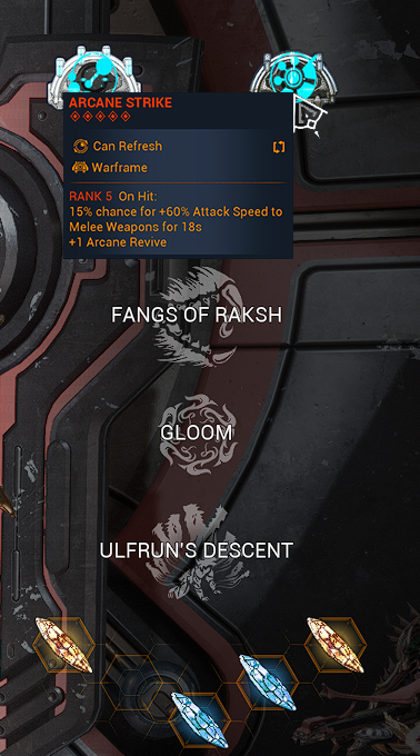 A few potential improvements to the Arsenal UI - Art, Animation, & UI - Warframe Forums